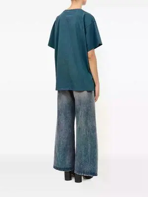 MAISON MARGIELA Logo Patch Signature Stitch T-shirt