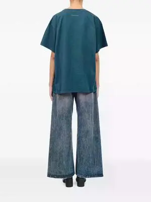 MAISON MARGIELA Logo Patch Signature Stitch T-shirt