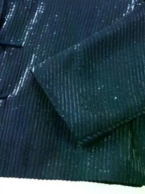 Shanghai Tang Sequin-embellished Cropped Jacket