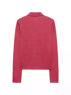 Shanghai Tang Frog-fastening Silk Cardigan