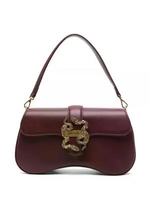 Just Cavalli Snake-plaque Shoulder Bag - Red