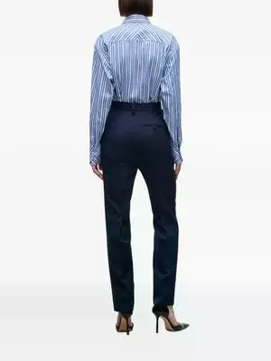 Victoria Beckham Striped Pocket Detail Shirt