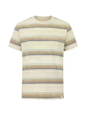 REVOLUTION NOW Horizontal-stripe T-shirt - Neutrals