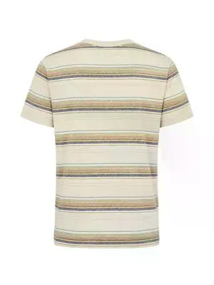 REVOLUTION NOW Horizontal-stripe T-shirt