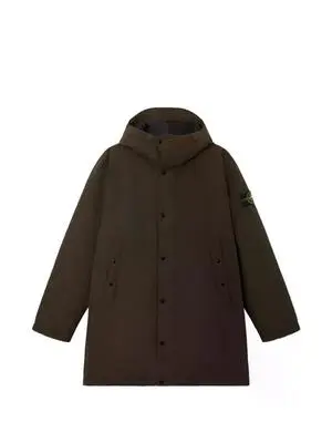 Stone Island 7100006 Micro Reps Long Down Parka