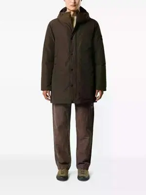 Stone Island 7100006 Micro Reps Long Down Parka