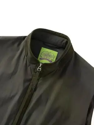 Shanghai Tang Zip-up Standing-collar Gilet