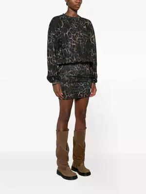 Just Cavalli Leopard-print Mini Dress
