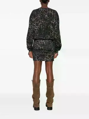 Just Cavalli Leopard-print Mini Dress