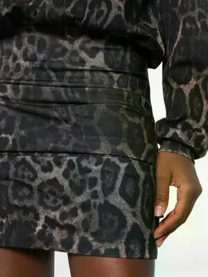 Just Cavalli Leopard-print Mini Dress