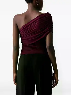 Bardot Harley One-shoulder Ruched Top