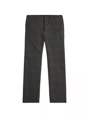 Ralph Lauren Herringbone-pattern Trousers - Grey