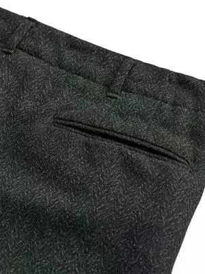 Ralph Lauren Herringbone-pattern Trousers