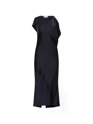 Victoria Beckham Kyra Draped Midi Dress