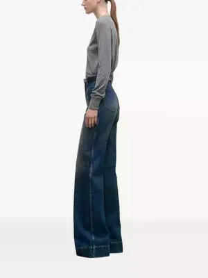 Victoria Beckham Alina Patchwork-pocket Jeans