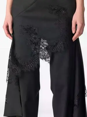 Monse Lace-hem Deconstructed Trousers