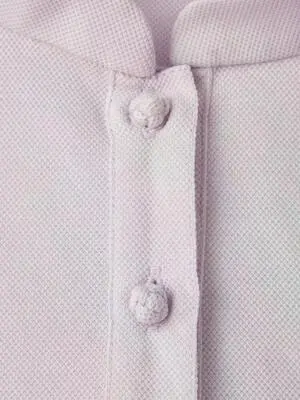 Shanghai Tang Shou Mandarin-collar Knot-button Polo Top