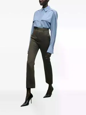 Victoria Beckham Utility Silk Shirt