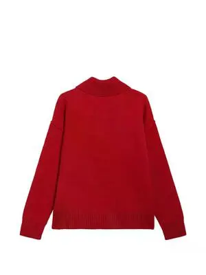 AMI Paris Boxy-fit Polo Top