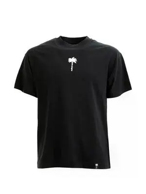 Palm Angels Cotton T-shirt - Black
