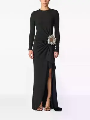 Monse Draped Cutout Maxi Dress