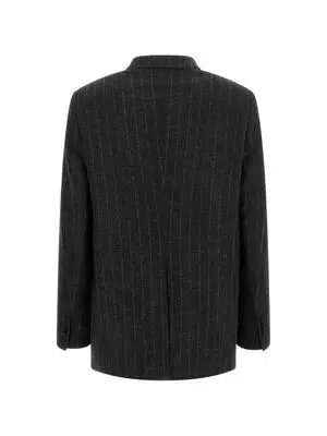 Tagliatore Jasmine Double-breasted Pinstripe Suit Jacket