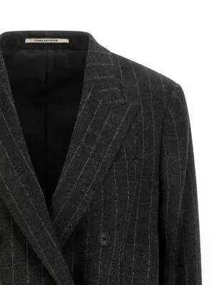 Tagliatore Jasmine Double-breasted Pinstripe Suit Jacket