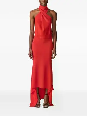 Monse Twist-front Halterneck Top
