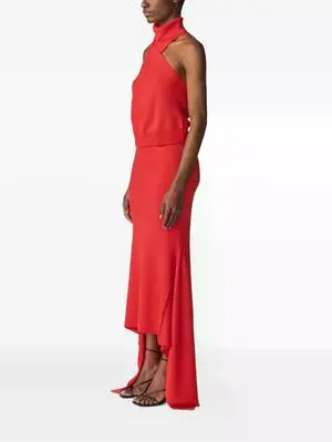 Monse Twist-front Halterneck Top