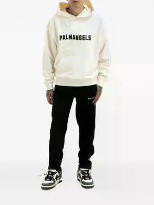 Palm Angels Logo Print Hoodie