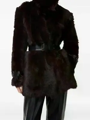 Burberry Short Shearling Linley Coat