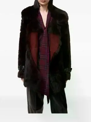 Burberry Short Shearling Linley Coat