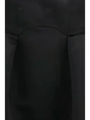GANNI Square Neck Midi Dress