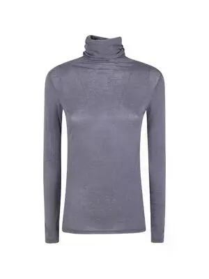 Antonelli Firenze Roll-neck Sweater - Grey