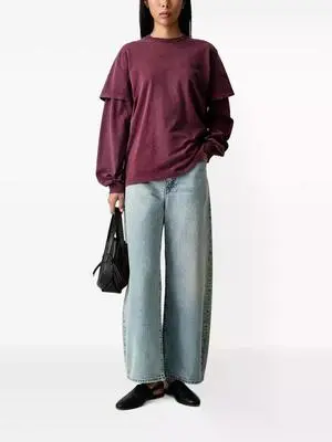 GANNI Double-sleeve Sweatshirt