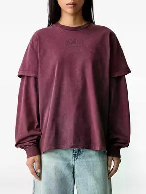 GANNI Double-sleeve Sweatshirt