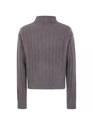 Rick Owens Ribbed-knit Turtle-neck Sweater