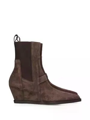 Rick Owens Sharp Wedge Ankle Boots