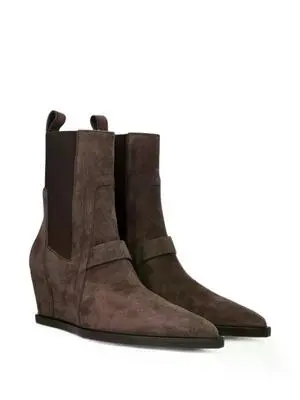 Rick Owens Sharp Wedge Ankle Boots