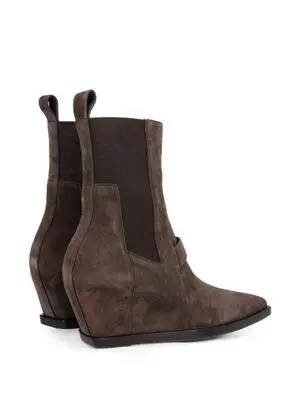 Rick Owens Sharp Wedge Ankle Boots