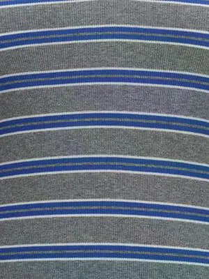 GANNI Striped Ribbed T-shirt