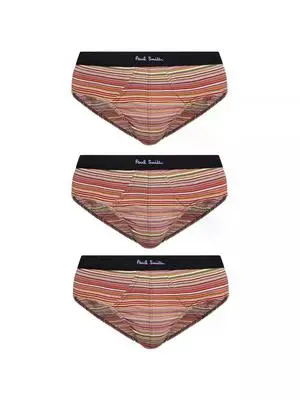 Paul Smith Artist Stripe Three-pack Briefs