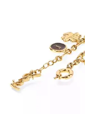 Saint Laurent Cassandre Charm Bracelet