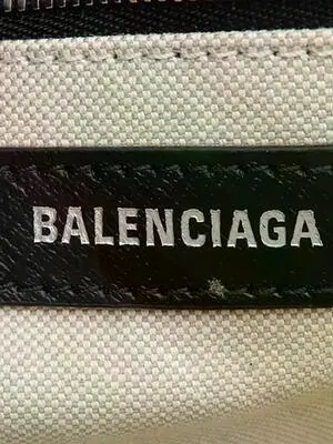 Balenciaga 2018-2026 Medium Canvas Biarritz Tote Satchel