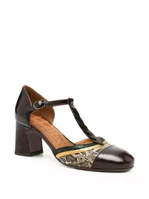Chie Mihara Filly T-bar Heeled Pumps