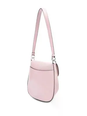 Prada Spazzolato Leather Cleo Flap Shoulder Bag