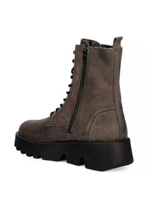 Fly London Lace-up Platform Boots
