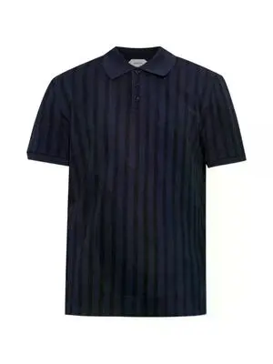 Versace Jacquard Cotton Piqué Polo Shirt