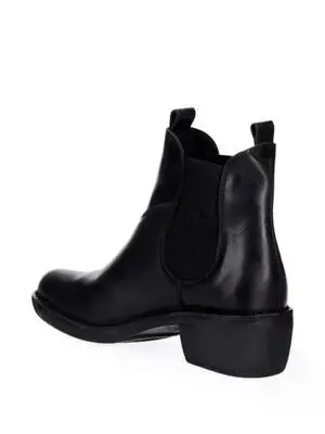 Fly London Elasticated Leather Chelsea Boots