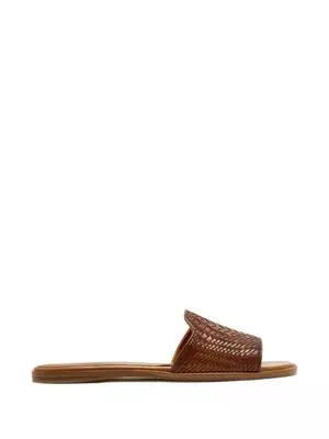 Magnanni Solara Woven Leather Slides